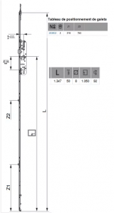 SERRURE MACO B-TV E92 DM28 g-ts 203696/204048/59900/55395 - Thoumyre.fr